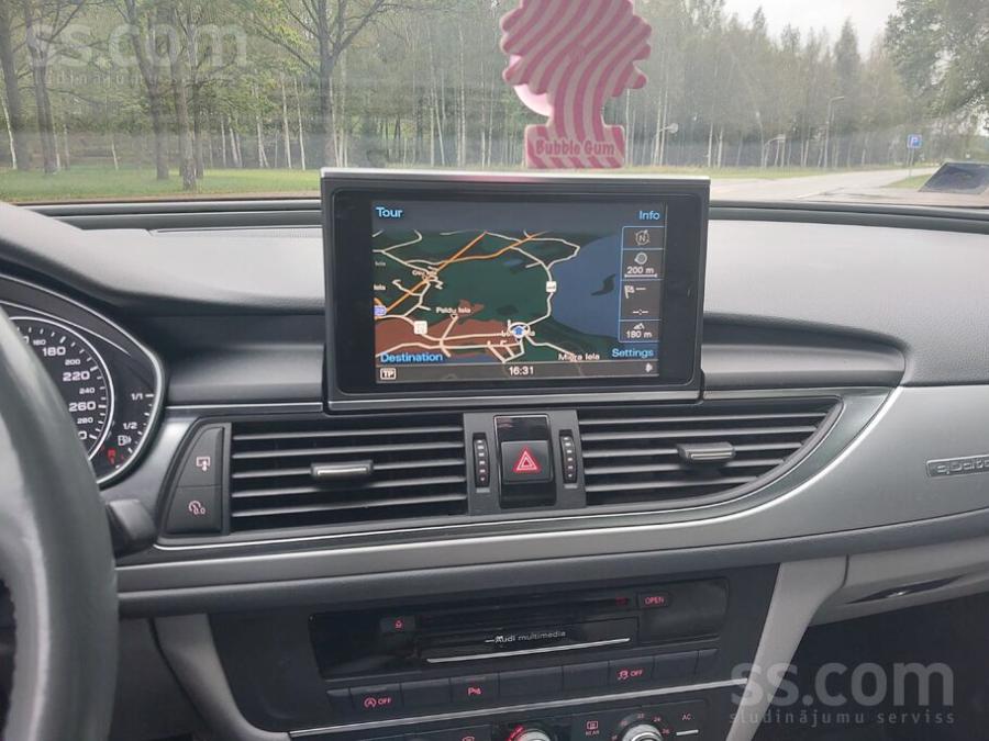 Grey Audi A6 2011 in Aluksne, with an engine capacity of 3.00 L and mileage of 0 thousand km for 7100 €, photo 26 on AUTOMOTO.COM.LV