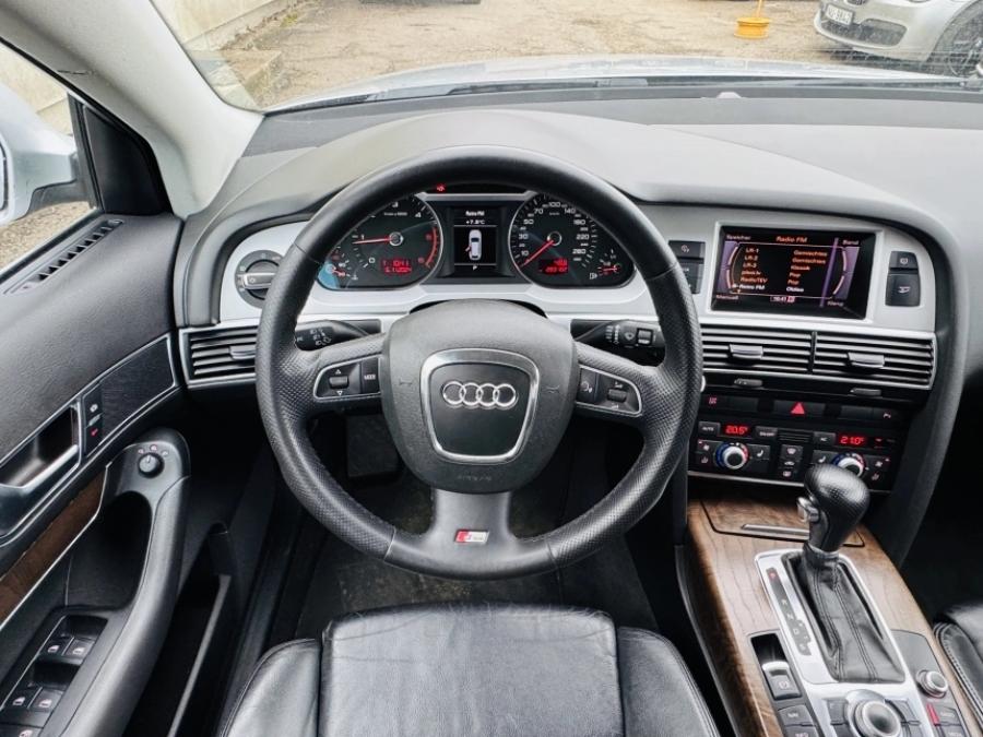 Pelēks Audi A6 2011 Rīga, ar dzinēja tilpumu 3.00 L un nobraukumu 283 tūkst. km par 6950 €, foto 15 vietnē AUTOMOTO.COM.LV