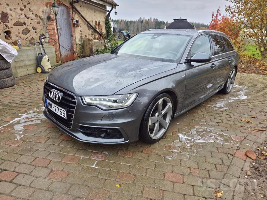 Grey Audi A6 2011 in Tukums, with an engine capacity of 3.00 L and mileage of 342 thousand km for 11499 €, photo 4 on AUTOMOTO.COM.LV