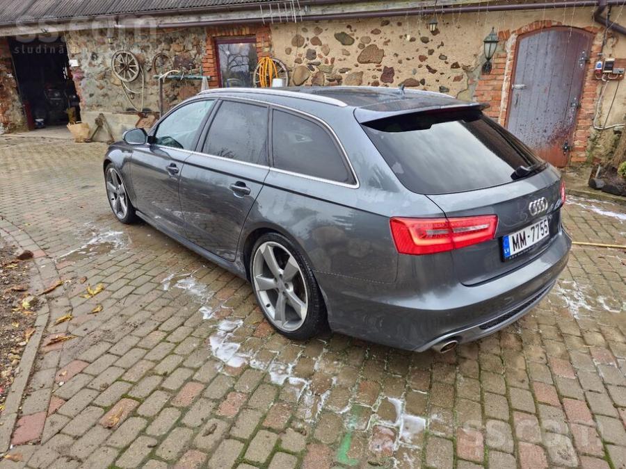 Grey Audi A6 2011 in Tukums, with an engine capacity of 3.00 L and mileage of 342 thousand km for 11499 €, photo 5 on AUTOMOTO.COM.LV