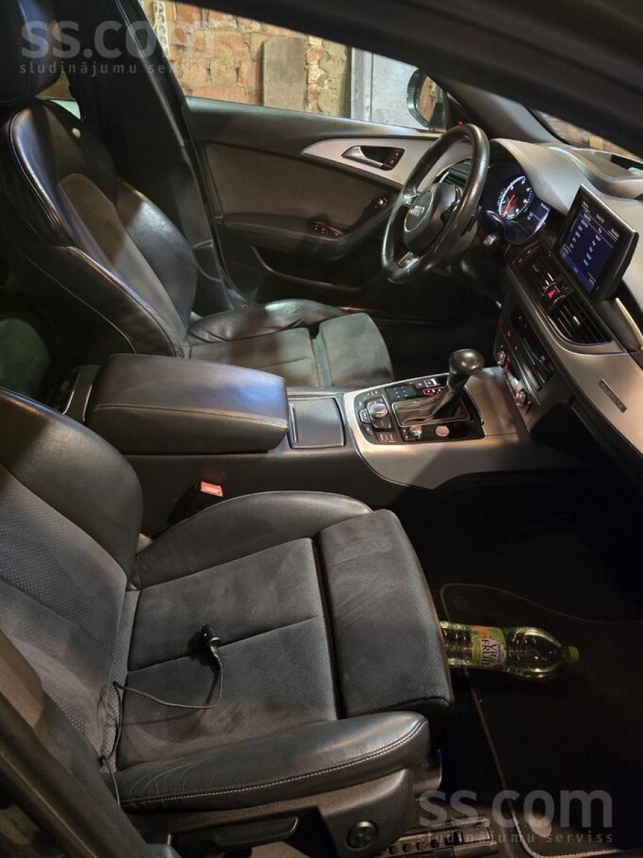 Grey Audi A6 2011 in Tukums, with an engine capacity of 3.00 L and mileage of 342 thousand km for 11499 €, photo 9 on AUTOMOTO.COM.LV