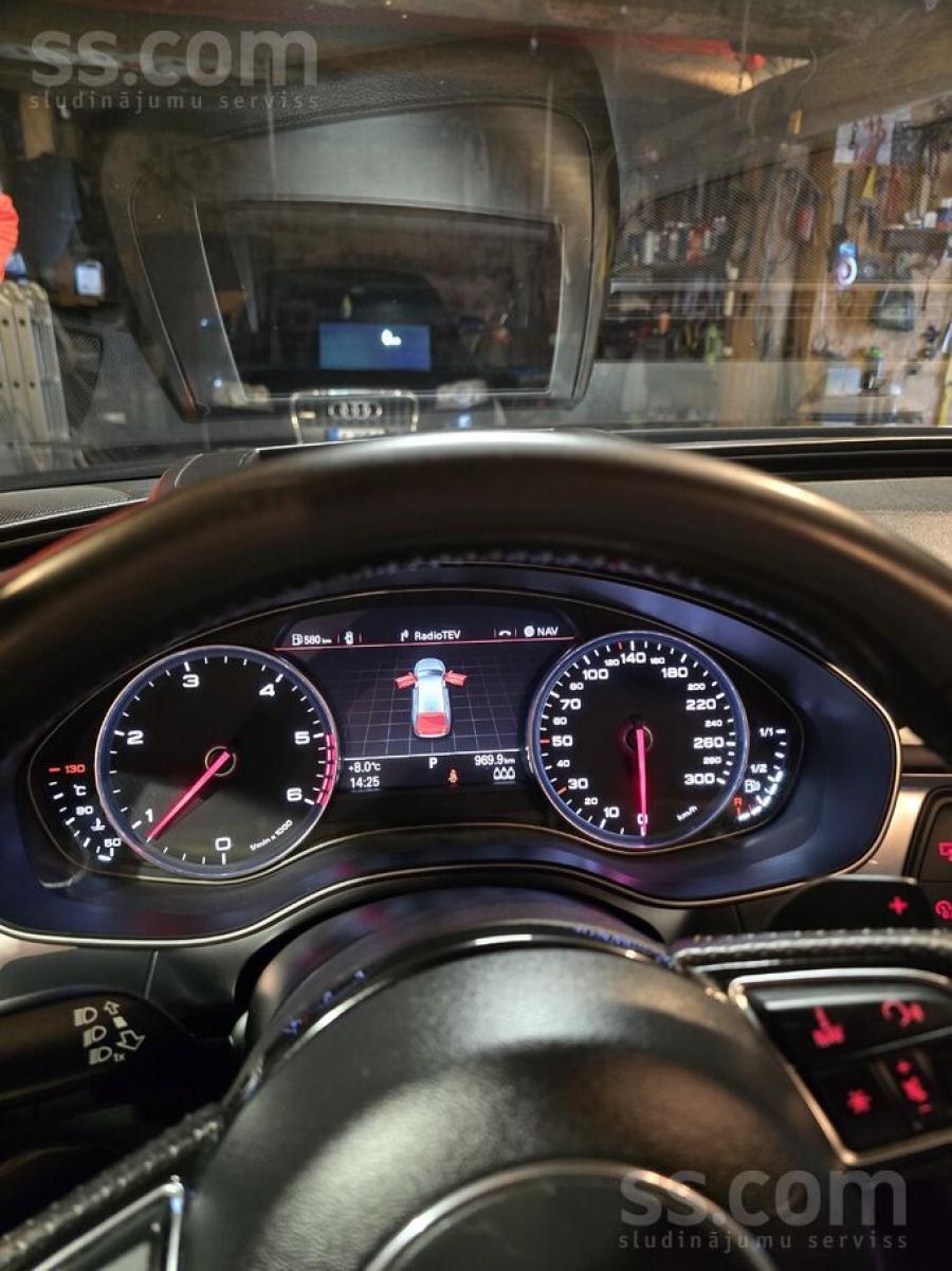 Grey Audi A6 2011 in Tukums, with an engine capacity of 3.00 L and mileage of 342 thousand km for 11499 €, photo 12 on AUTOMOTO.COM.LV