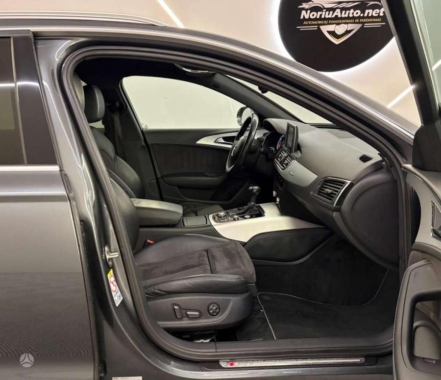 Pelēks Audi A6 2011 Marijampole, ar dzinēja tilpumu 2.97 L un nobraukumu 269 tūkst. km par 12999 €, foto 23 vietnē AUTOMOTO.COM.LV