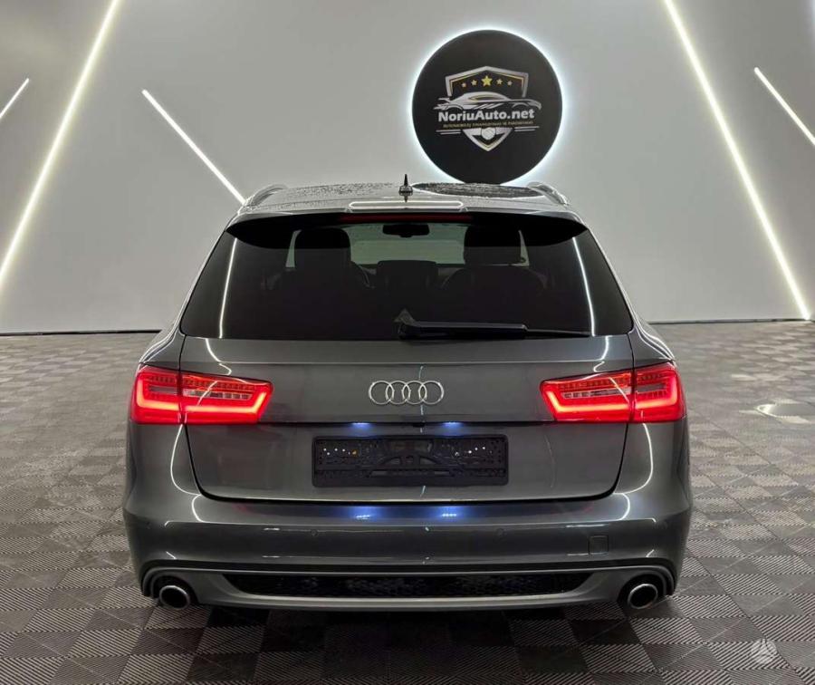 Pelēks Audi A6 2011 Marijampole, ar dzinēja tilpumu 2.97 L un nobraukumu 269 tūkst. km par 12999 €, foto 39 vietnē AUTOMOTO.COM.LV