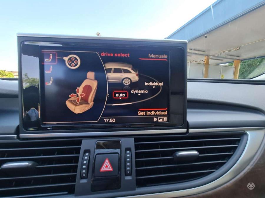 Pelēks Audi A6 2011 Kauņa, ar dzinēja tilpumu 3.00 L un nobraukumu 245 tūkst. km par 9650 €, foto 21 vietnē AUTOMOTO.COM.LV