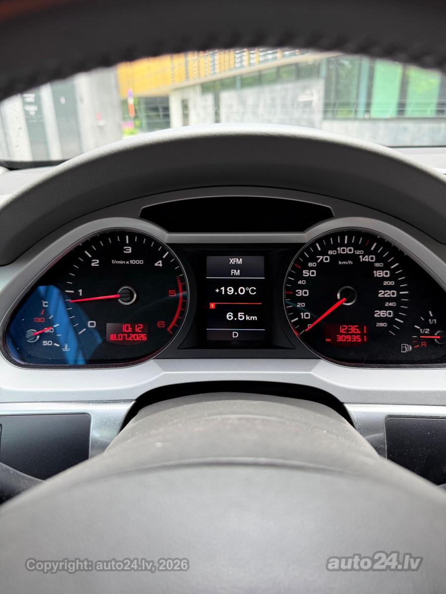 Grey Audi A6 2011 in Tallinn, with an engine capacity of 2.70 L and mileage of 309 thousand km for 6000 €, photo 11 on AUTOMOTO.COM.LV