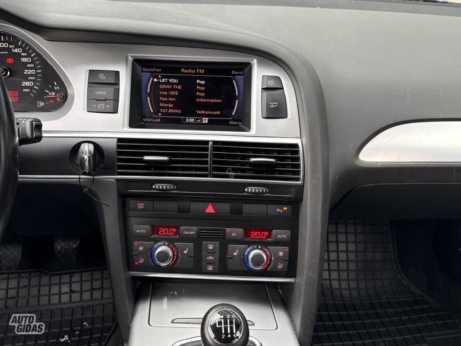 Pelēks Audi A6 2011 Kauņa, ar dzinēja tilpumu 2.00 L un nobraukumu 310 tūkst. km par 5150 €, foto 25 vietnē AUTOMOTO.COM.LV