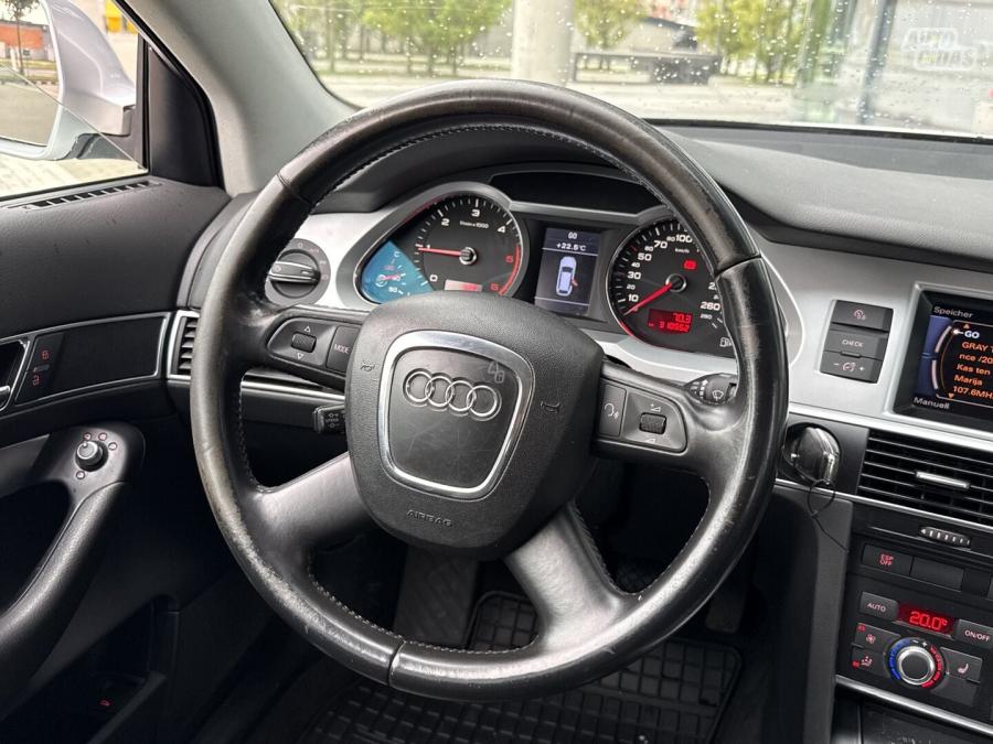 Pelēks Audi A6 2011 Kauņa, ar dzinēja tilpumu 2.00 L un nobraukumu 310 tūkst. km par 5150 €, foto 26 vietnē AUTOMOTO.COM.LV