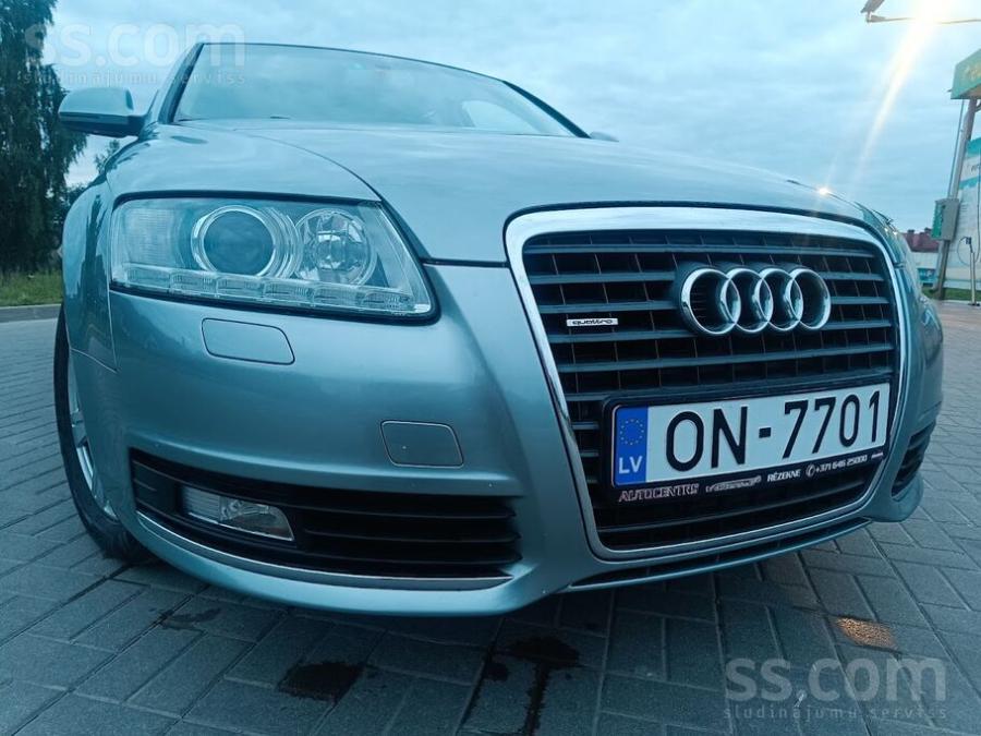 Pelēks Audi A6 2011 Rēzekne, ar dzinēja tilpumu 2.70 L un nobraukumu 326 tūkst. km par 5950 €, foto 1 vietnē AUTOMOTO.COM.LV