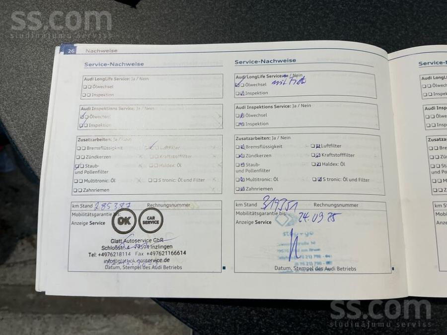 Pelēks Audi A6 2011 Rēzekne, ar dzinēja tilpumu 2.70 L un nobraukumu 326 tūkst. km par 5950 €, foto 13 vietnē AUTOMOTO.COM.LV