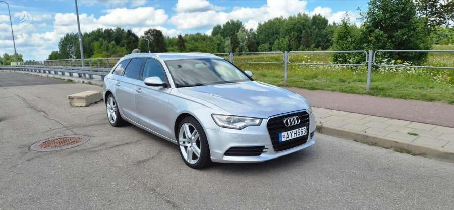 Grey Audi A6 2011 in Vilnius, with an engine capacity of 2.97 L and mileage of 266 thousand km for 7500 €, photo 4 on AUTOMOTO.COM.LV