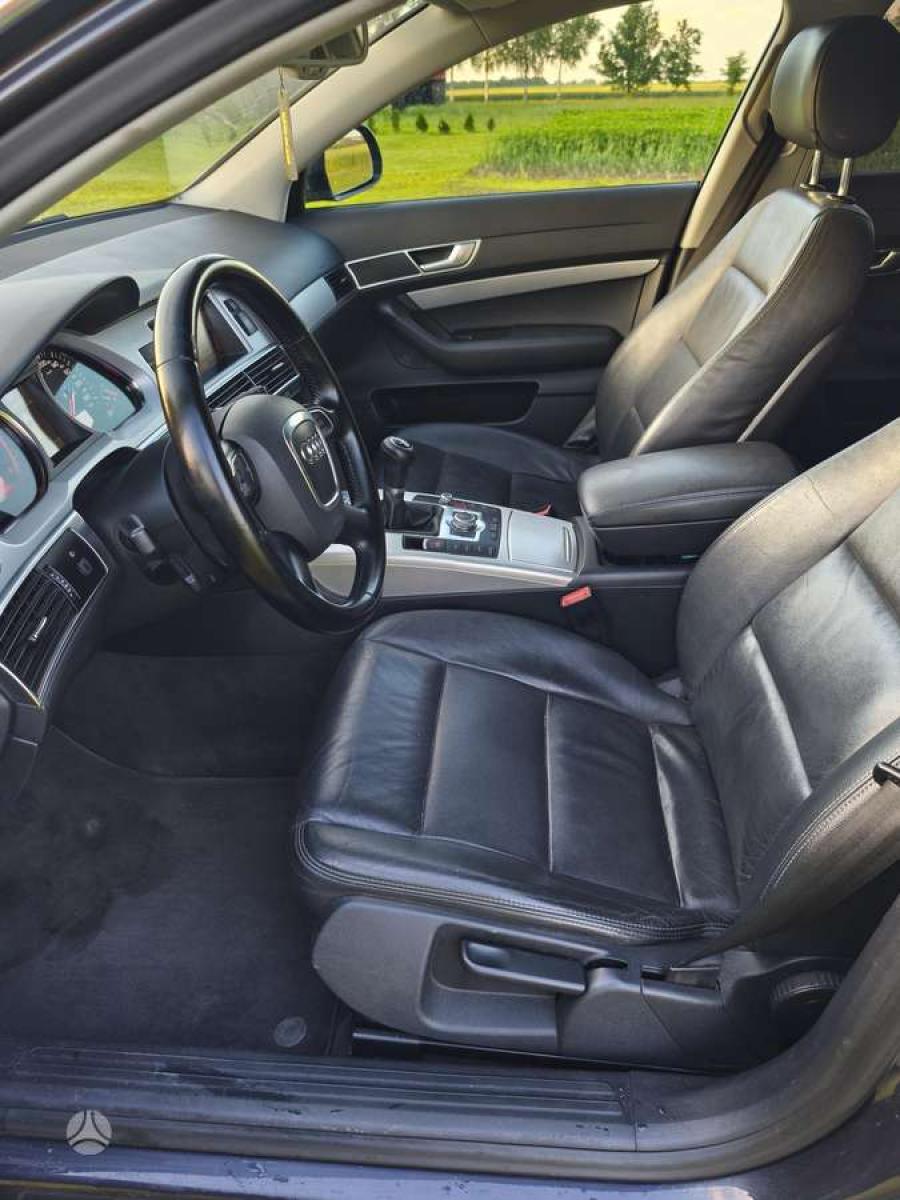 Grey Audi A6 2011 in Kedainiai, with an engine capacity of 2.70 L and mileage of 301 thousand km for 3200 €, photo 8 on AUTOMOTO.COM.LV