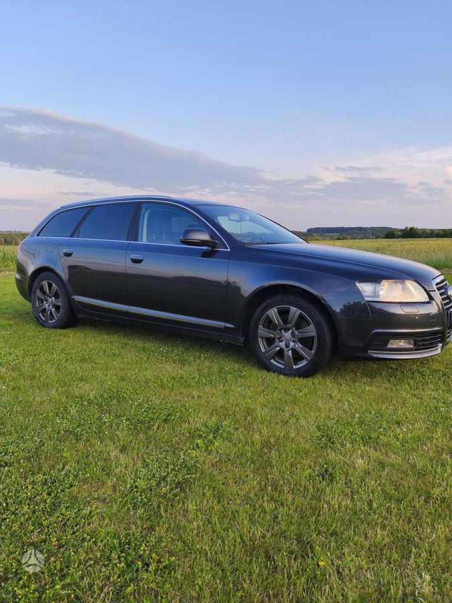 Grey Audi A6 2011 in Kedainiai, with an engine capacity of 2.70 L and mileage of 301 thousand km for 3200 €, photo 10 on AUTOMOTO.COM.LV