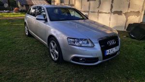 Pelēks Audi A6 2011 Viļņa, ar dzinēja tilpumu 2.97 L un nobraukumu 330 tūkst. km par 7500 €, foto  vietnē AUTOMOTO.COM.LV