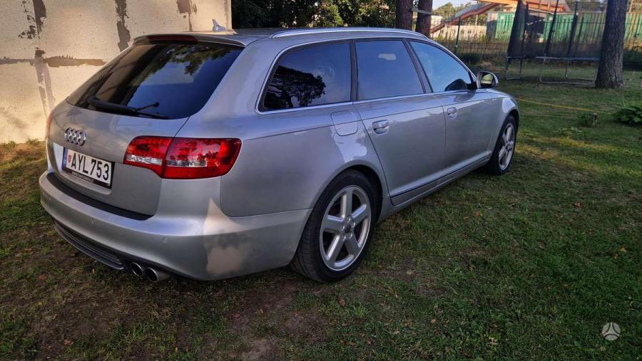 Grey Audi A6 2011 in Vilnius, with an engine capacity of 2.97 L and mileage of 330 thousand km for 7500 €, photo 7 on AUTOMOTO.COM.LV