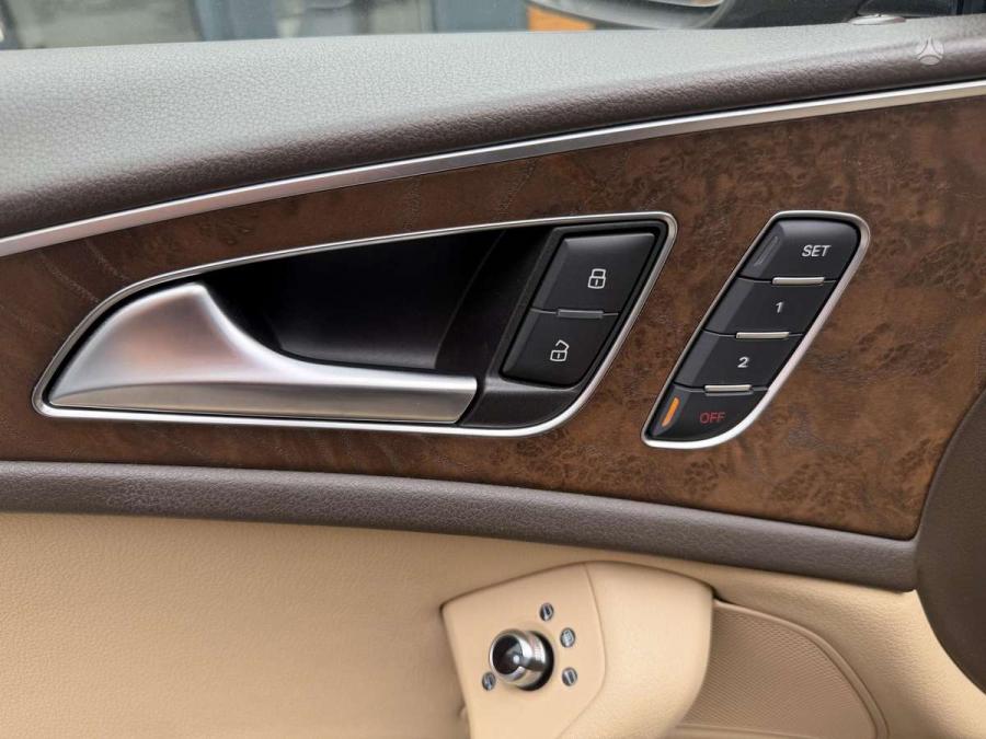 Grey Audi A6 2011 in Kaunas, with an engine capacity of 3.00 L and mileage of 247 thousand km for 9650 €, photo 20 on AUTOMOTO.COM.LV