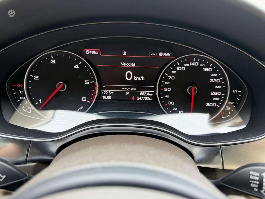Grey Audi A6 2011 in Kaunas, with an engine capacity of 3.00 L and mileage of 247 thousand km for 9650 €, photo 22 on AUTOMOTO.COM.LV