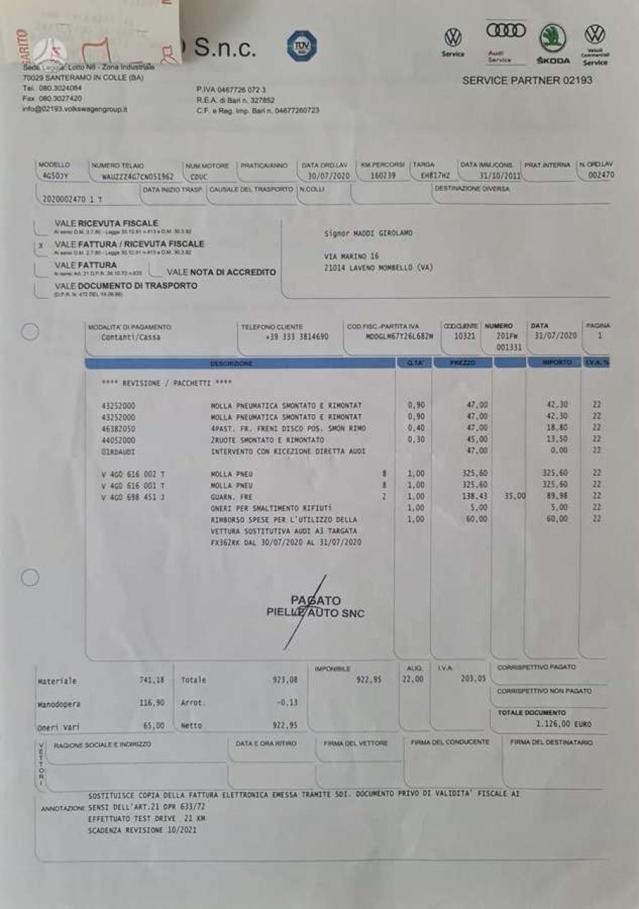 Grey Audi A6 2011 in Kaunas, with an engine capacity of 3.00 L and mileage of 247 thousand km for 9650 €, photo 55 on AUTOMOTO.COM.LV