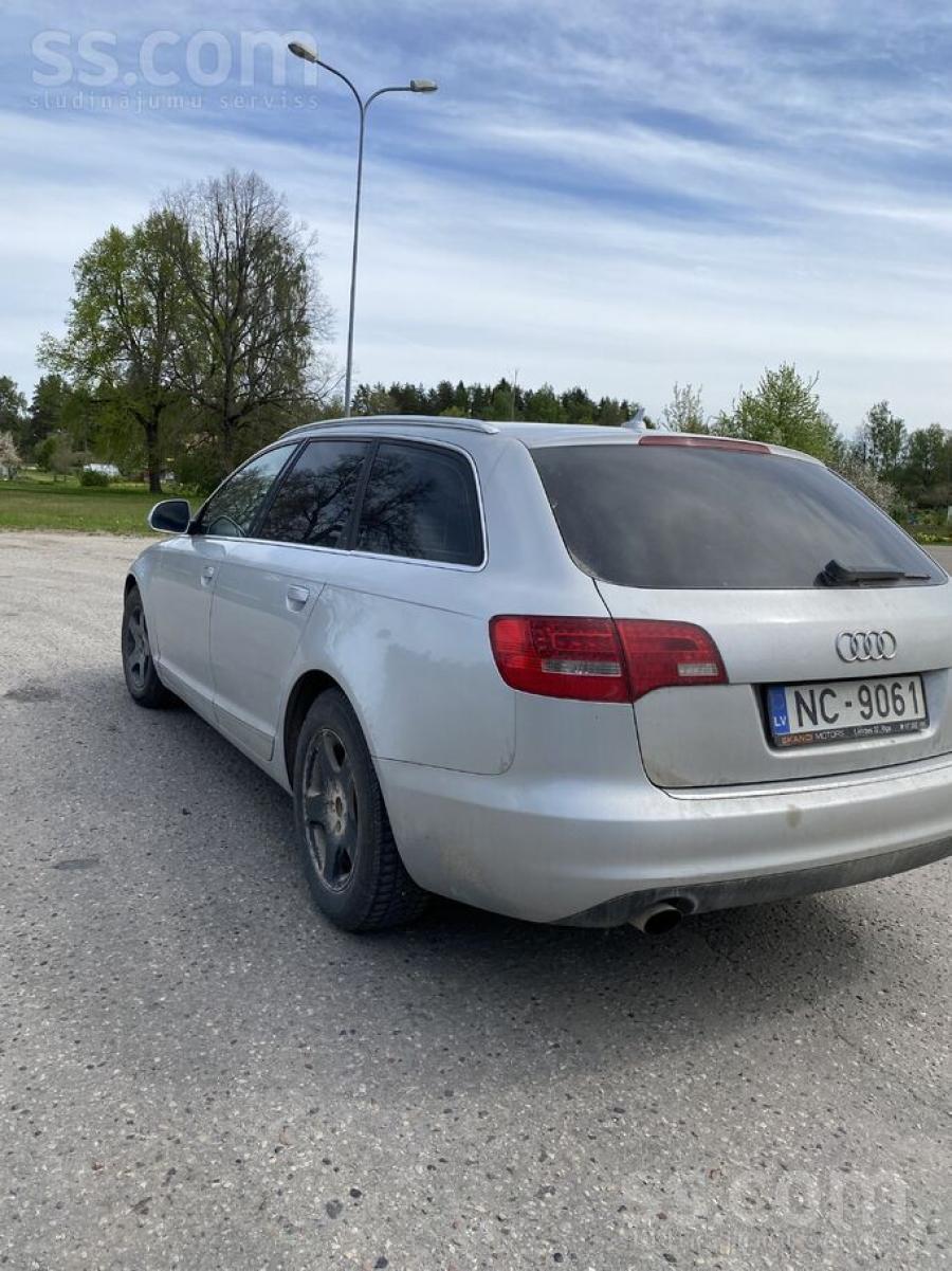 Pelēks Audi A6 2011 Madona, ar dzinēja tilpumu 2.00 L un nobraukumu 321 tūkst. km par 4200 €, foto 4 vietnē AUTOMOTO.COM.LV