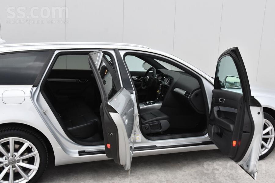 Grey Audi A6 2011 in Riga, with an engine capacity of 2.70 L and mileage of 254 thousand km for 6990 €, photo 8 on AUTOMOTO.COM.LV