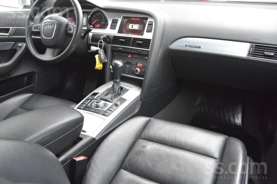 Grey Audi A6 2011 in Riga, with an engine capacity of 2.70 L and mileage of 254 thousand km for 6990 €, photo 9 on AUTOMOTO.COM.LV