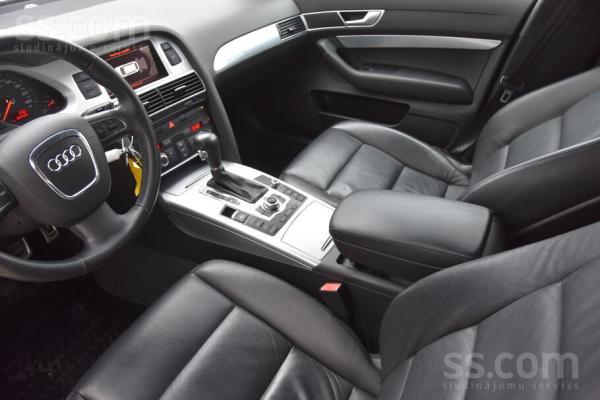 Grey Audi A6 2011 in Riga, with an engine capacity of 2.70 L and mileage of 254 thousand km for 6990 €, photo 9 on AUTOMOTO.COM.LV