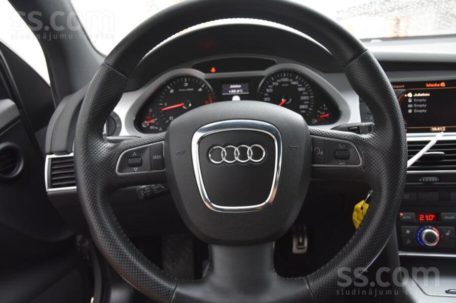 Grey Audi A6 2011 in Riga, with an engine capacity of 2.70 L and mileage of 254 thousand km for 6990 €, photo 32 on AUTOMOTO.COM.LV