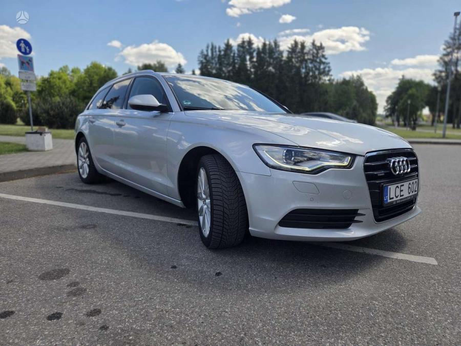 Grey Audi A6 2011 in Salcininkai, with an engine capacity of 3.00 L and mileage of 384 thousand km for 8500 €, photo 1 on AUTOMOTO.COM.LV