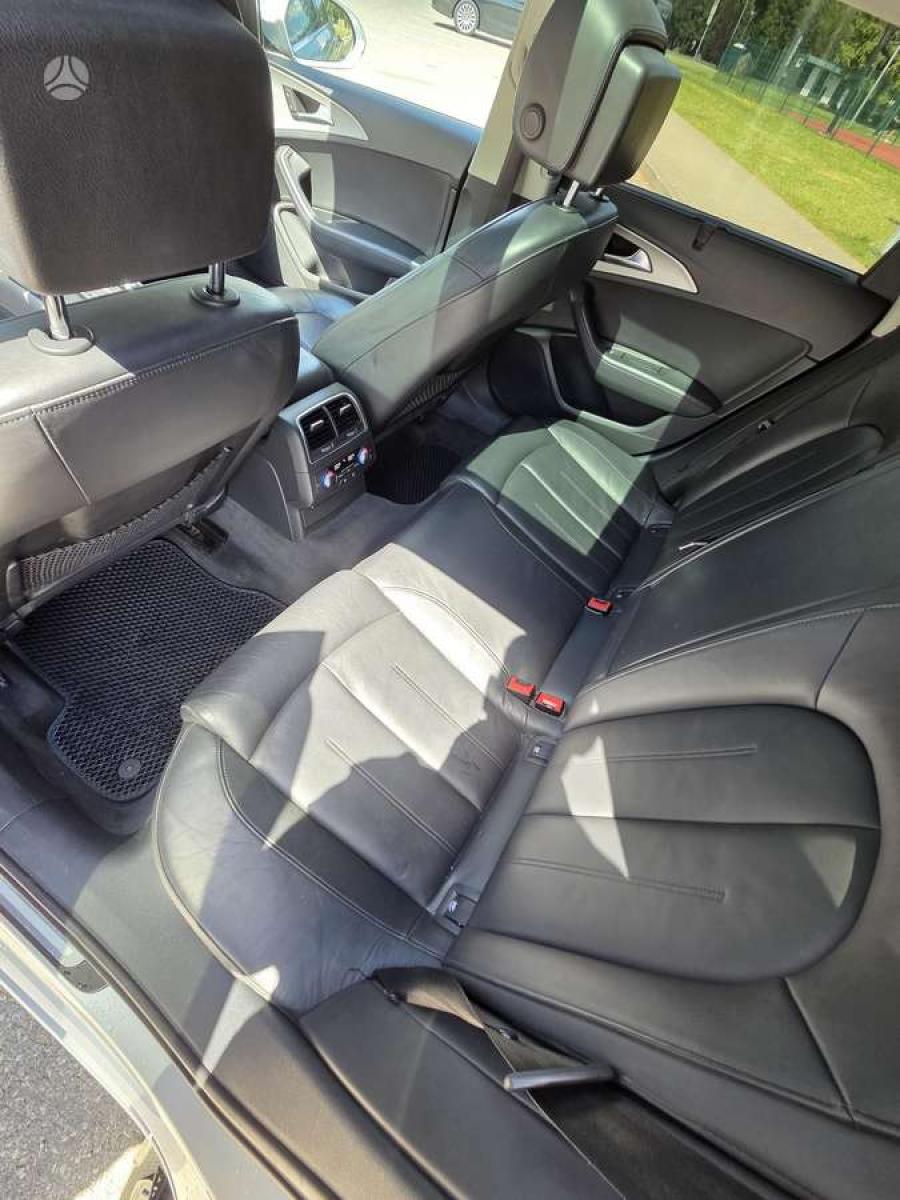 Grey Audi A6 2011 in Salcininkai, with an engine capacity of 3.00 L and mileage of 384 thousand km for 8500 €, photo 11 on AUTOMOTO.COM.LV