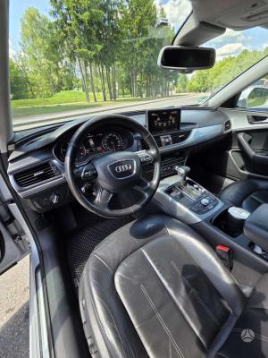 Grey Audi A6 2011 in Salcininkai, with an engine capacity of 3.00 L and mileage of 384 thousand km for 8500 €, photo 14 on AUTOMOTO.COM.LV