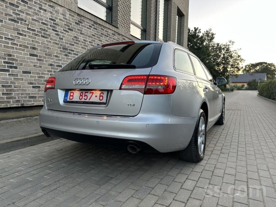 Grey Audi A6 2011 in Tukums, with an engine capacity of 2.00 L and mileage of 184 thousand km for 7490 €, photo 5 on AUTOMOTO.COM.LV