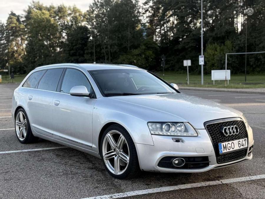 Pelēks Audi A6 2011 Viļņa, ar dzinēja tilpumu 2.97 L un nobraukumu 335 tūkst. km par 6500 €, foto 1 vietnē AUTOMOTO.COM.LV