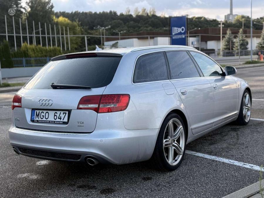 Pelēks Audi A6 2011 Viļņa, ar dzinēja tilpumu 2.97 L un nobraukumu 335 tūkst. km par 6500 €, foto 7 vietnē AUTOMOTO.COM.LV