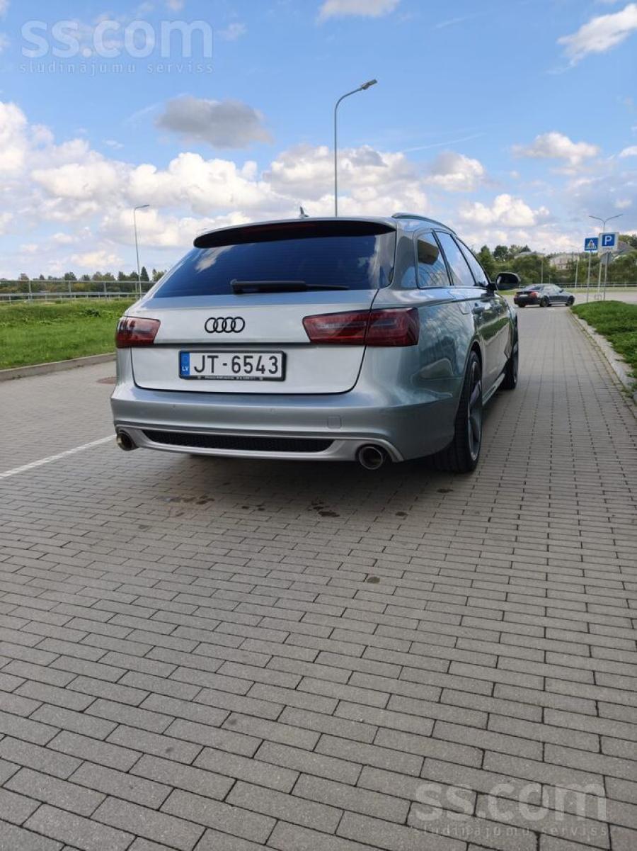 Grey Audi A6 2011 in Rezekne, with an engine capacity of 3.00 L and mileage of 341 thousand km for 12500 €, photo 6 on AUTOMOTO.COM.LV