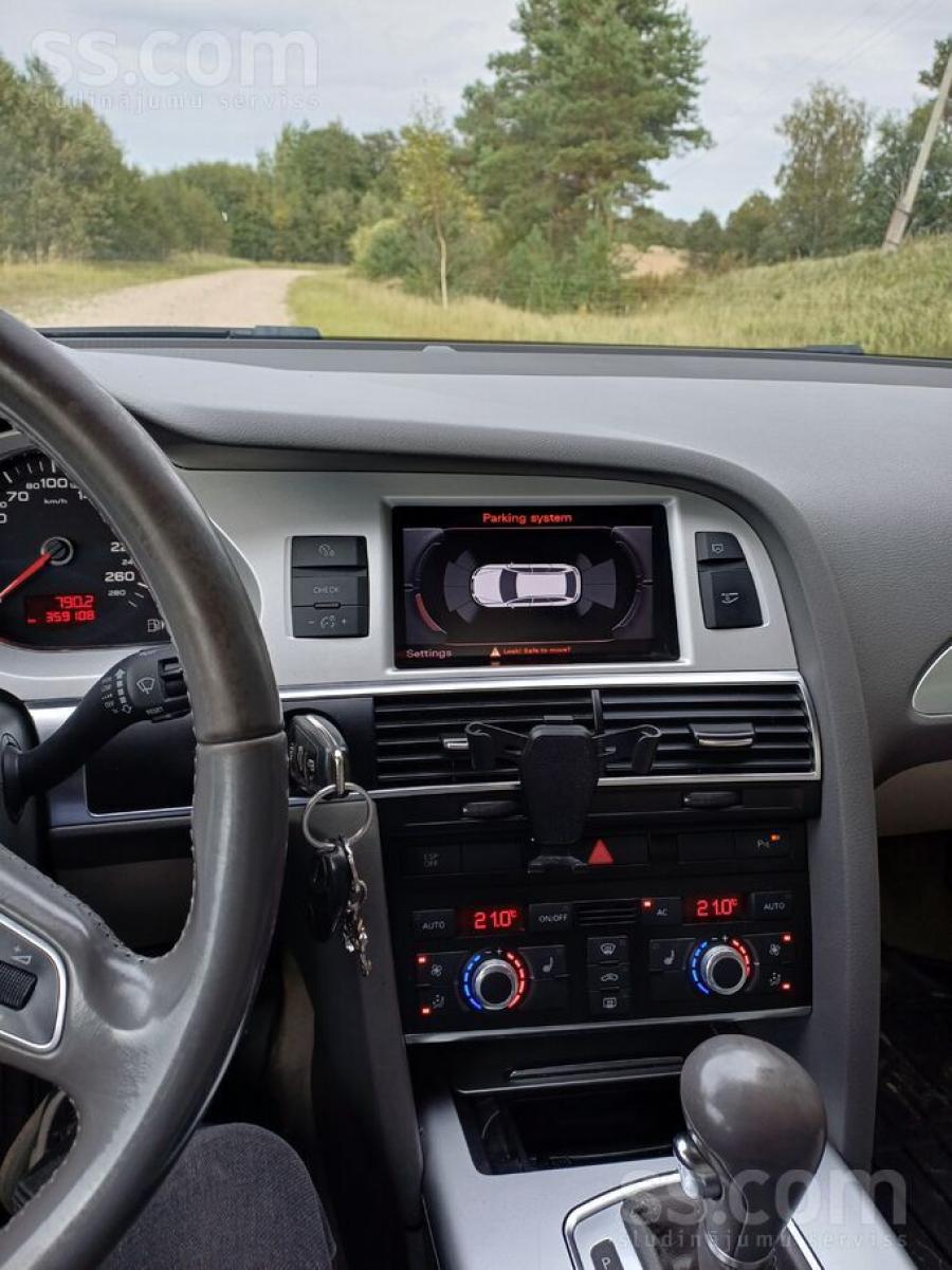 Grey Audi A6 2011 in Talsi, with an engine capacity of 2.70 L and mileage of 359 thousand km for 4050 €, photo 11 on AUTOMOTO.COM.LV