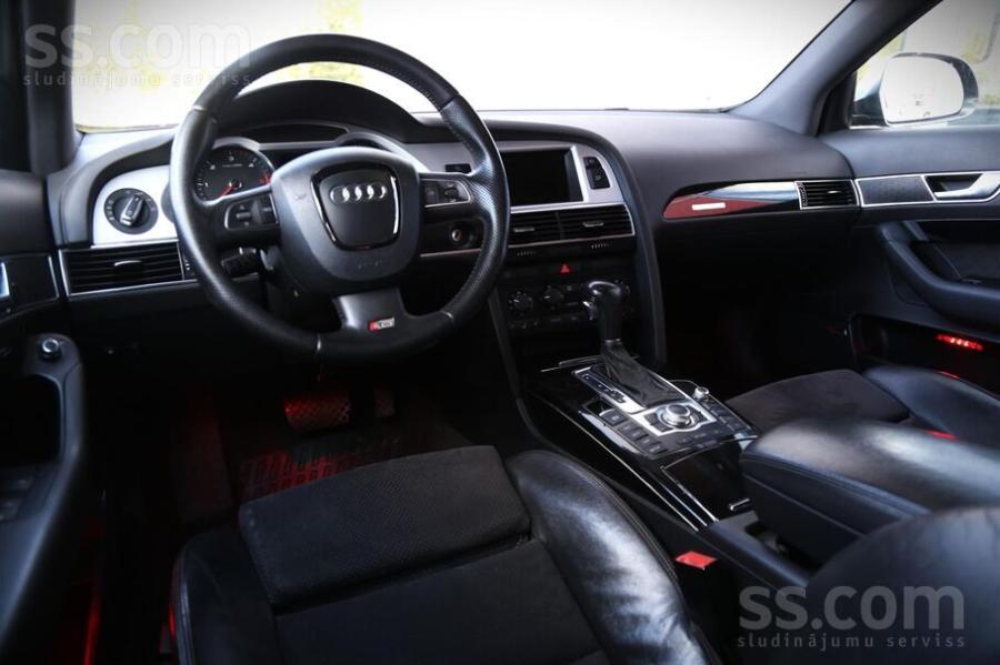 Grey Audi A6 2011 in Riga, with an engine capacity of 3.00 L and mileage of 332 thousand km for 4995 €, photo 8 on AUTOMOTO.COM.LV