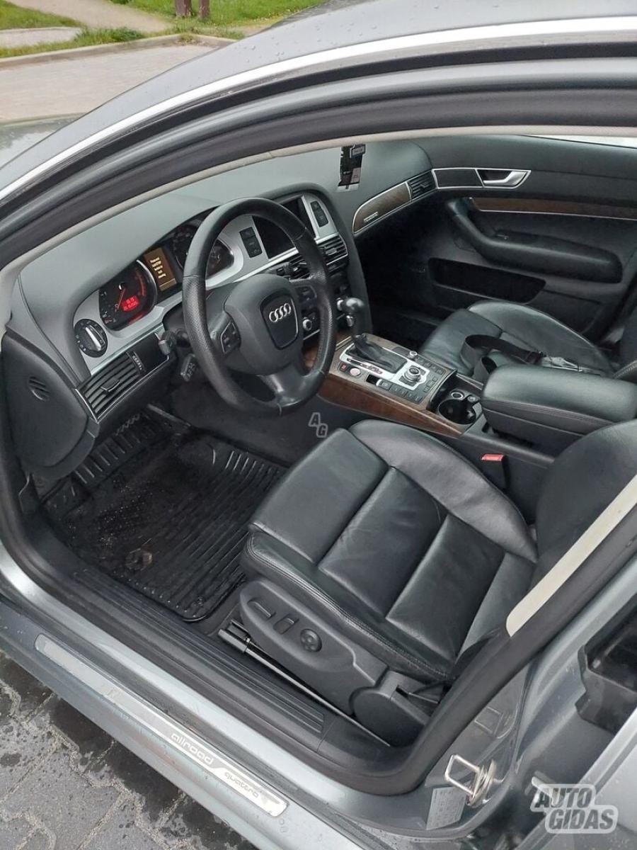 Grey Audi A6 2011 in Jurbarkas, with an engine capacity of 2.70 L and mileage of 225 thousand km for 5100 €, photo 16 on AUTOMOTO.COM.LV