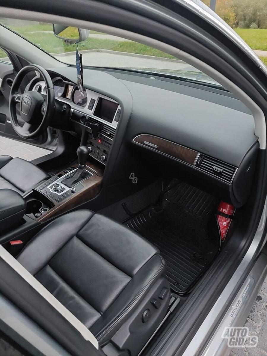 Grey Audi A6 2011 in Jurbarkas, with an engine capacity of 2.70 L and mileage of 225 thousand km for 5100 €, photo 23 on AUTOMOTO.COM.LV