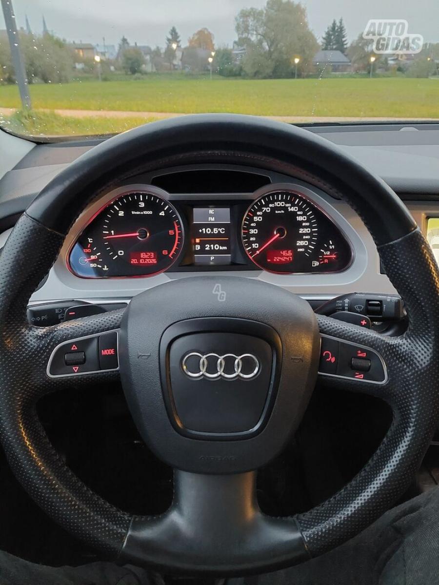 Grey Audi A6 2011 in Jurbarkas, with an engine capacity of 2.70 L and mileage of 225 thousand km for 5100 €, photo 29 on AUTOMOTO.COM.LV