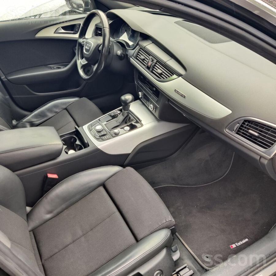 Pelēks Audi A6 2012 Rīga, ar dzinēja tilpumu 3.00 L un nobraukumu 249 tūkst. km par 4990 €, foto 7 vietnē AUTOMOTO.COM.LV