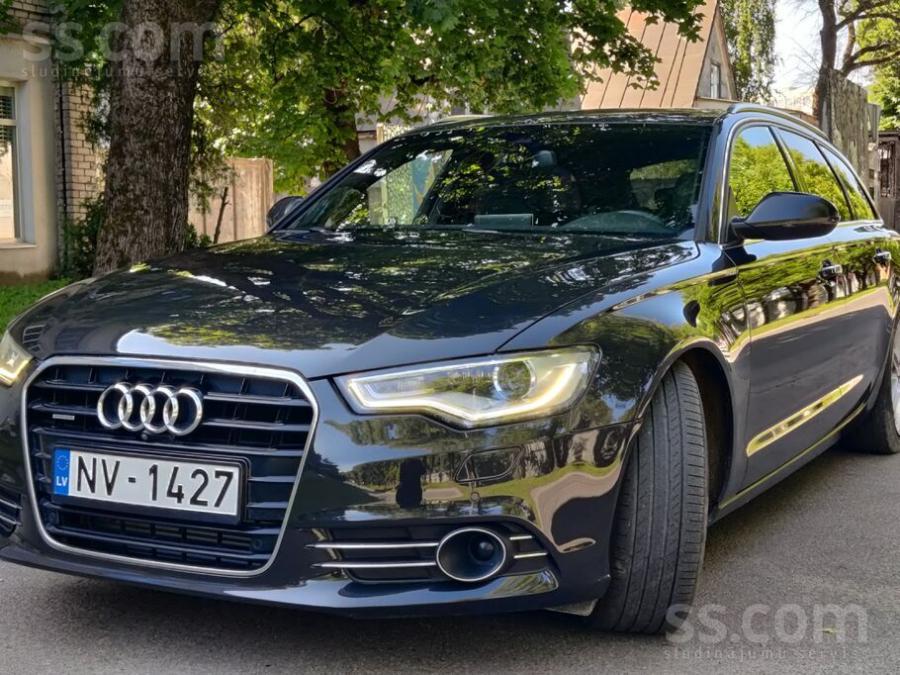 Grey Audi A6 2012 in Riga, with an engine capacity of 3.00 L and mileage of 249 thousand km for 1400 €, photo 1 on AUTOMOTO.COM.LV