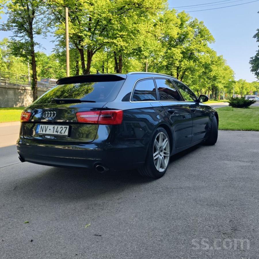 Grey Audi A6 2012 in Riga, with an engine capacity of 3.00 L and mileage of 249 thousand km for 1400 €, photo 5 on AUTOMOTO.COM.LV