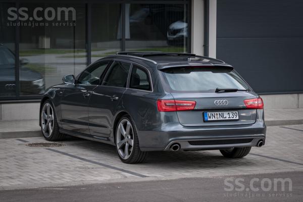 Grey Audi A6 2012 in Riga, with an engine capacity of 3.00 L and mileage of 272 thousand km for 4000 €, photo 6 on AUTOMOTO.COM.LV