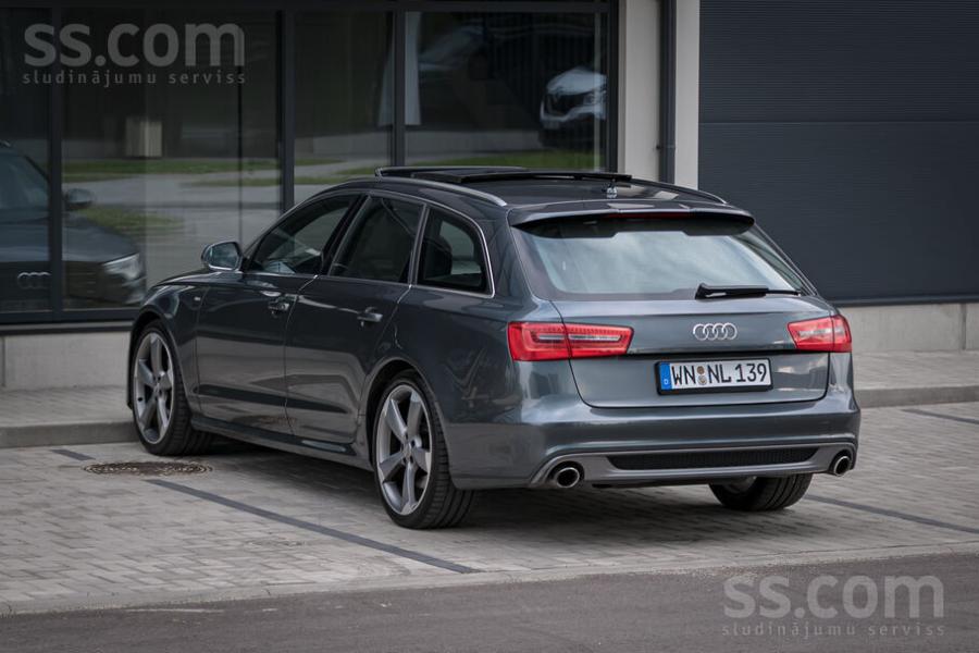 Grey Audi A6 2012 in Riga, with an engine capacity of 3.00 L and mileage of 272 thousand km for 4000 €, photo 6 on AUTOMOTO.COM.LV