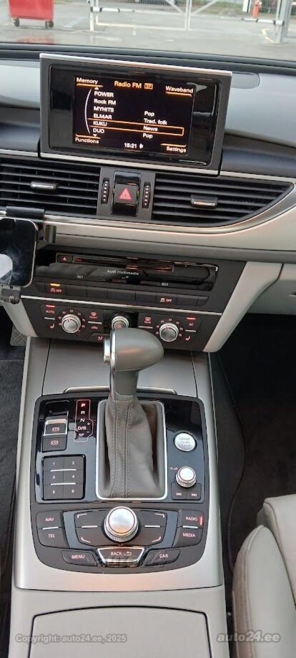 Pelēks Audi A6 2012 Tallina, ar dzinēja tilpumu 2.00 L un nobraukumu 201 tūkst. km par 10885 €, foto 11 vietnē AUTOMOTO.COM.LV