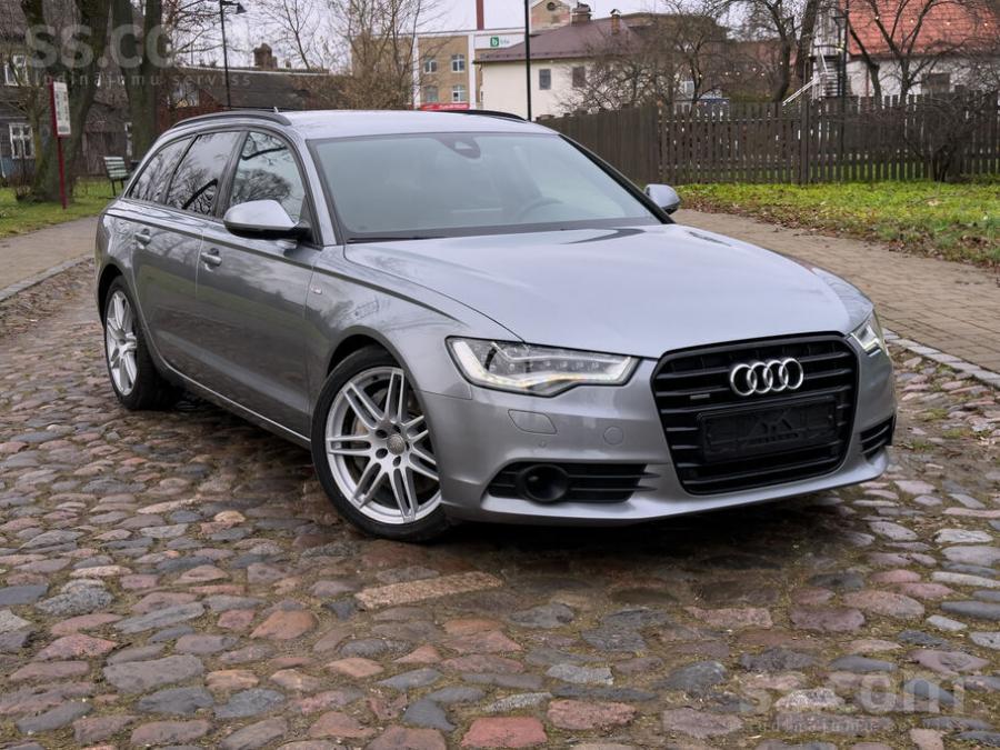 Grey Audi A6 2012 in Jelgava, with an engine capacity of 3.00 L and mileage of 310 thousand km for 13900 €, photo 3 on AUTOMOTO.COM.LV