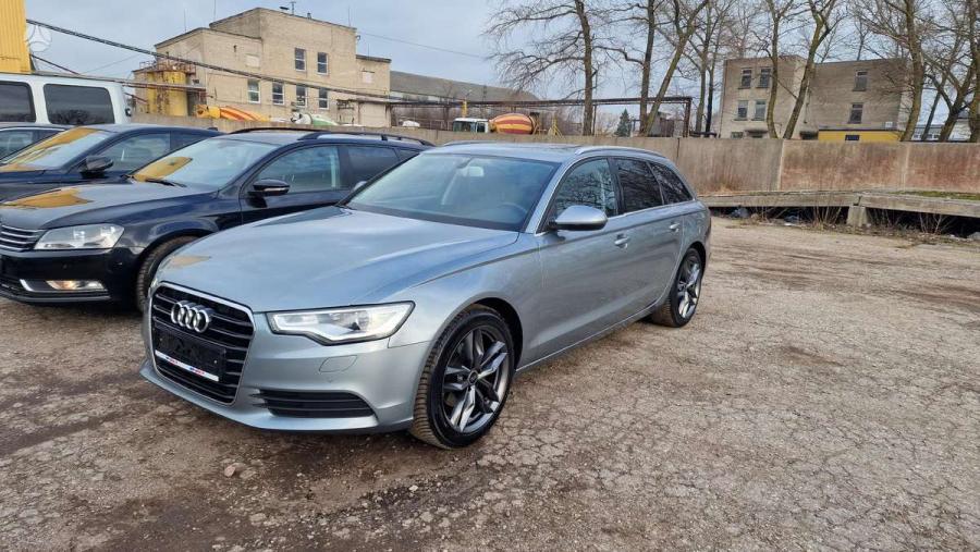 Pelēks Audi A6 2012 Kretinga, ar dzinēja tilpumu 2.97 L un nobraukumu 274 tūkst. km par 8800 €, foto 1 vietnē AUTOMOTO.COM.LV