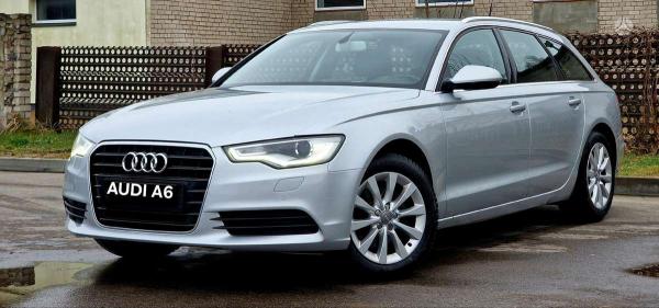Grey Audi A6 2012 in Prienai, with an engine capacity of 1.97 L and mileage of 300 thousand km for 8150 €, photo 1 on AUTOMOTO.COM.LV
