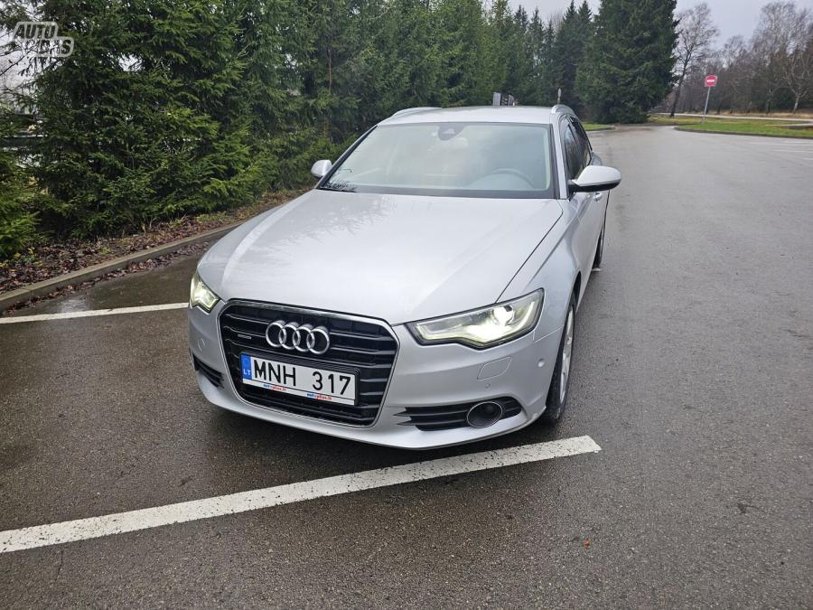 Pelēks Audi A6 2012 Viļņa, ar dzinēja tilpumu 3.00 L un nobraukumu 353 tūkst. km par 8200 €, foto 1 vietnē AUTOMOTO.COM.LV