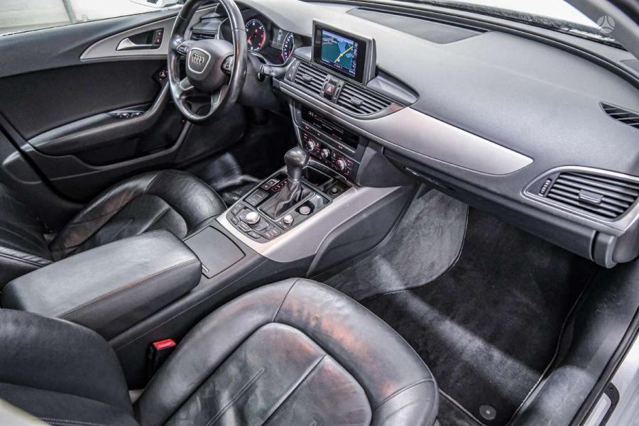 Pelēks Audi A6 2012 Kauņa, ar dzinēja tilpumu 2.00 L un nobraukumu 298 tūkst. km par 9490 €, foto 11 vietnē AUTOMOTO.COM.LV